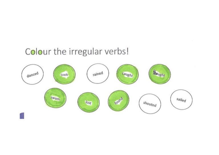 Teaching Together Working on the Past Simple at A1 Movers - Teaching ...