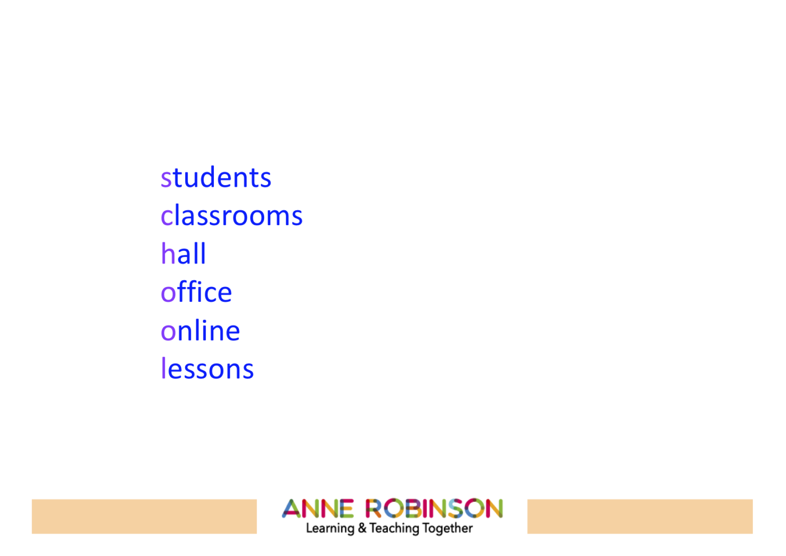 Teaching Together Acrostic poems - Teaching Together