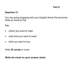 Teaching Together How to do A2 Key Reading & Writing Part 6 well ...